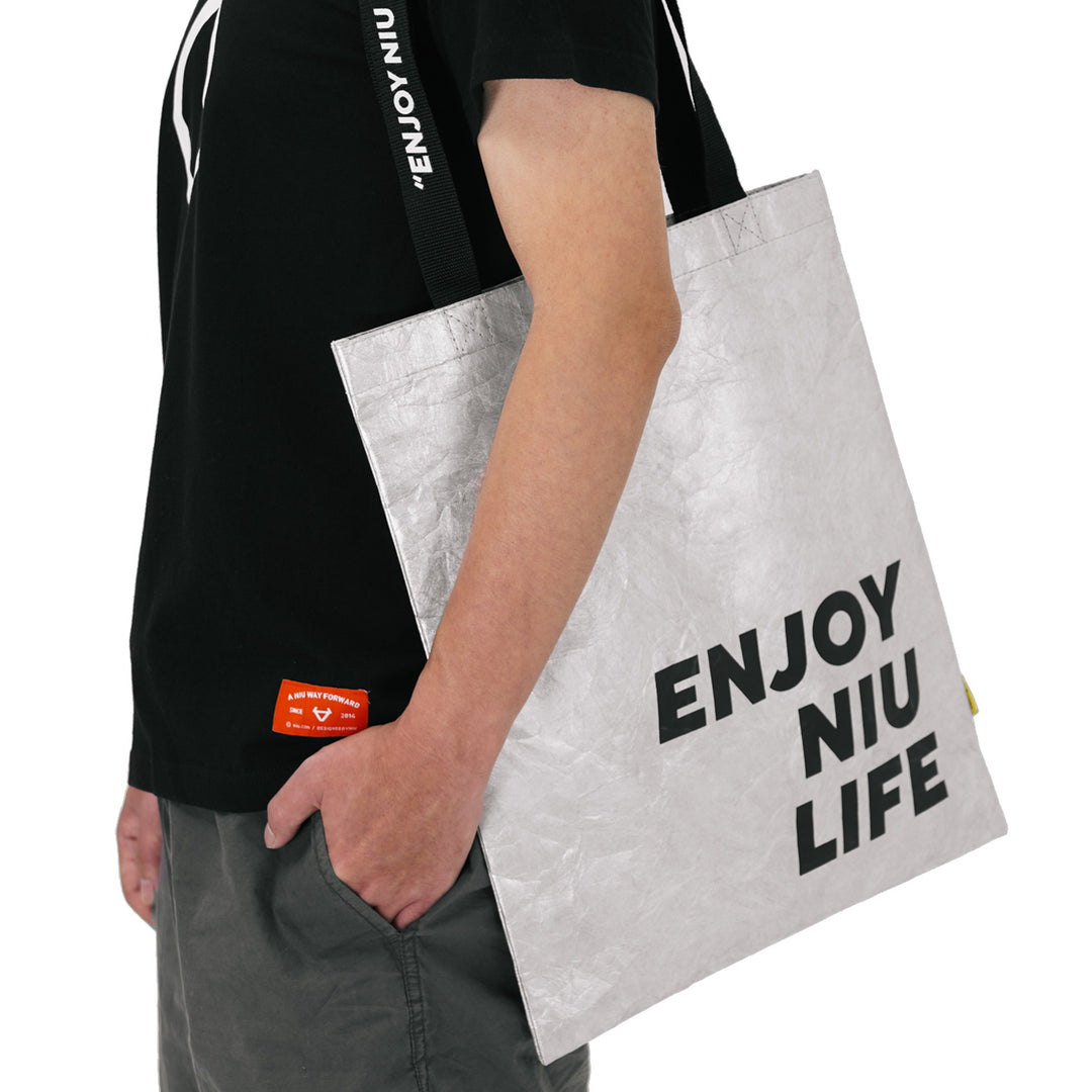 NIU "ENJOY NIU LIFE" DuPont Paper Shopping Bag – NIU® Official